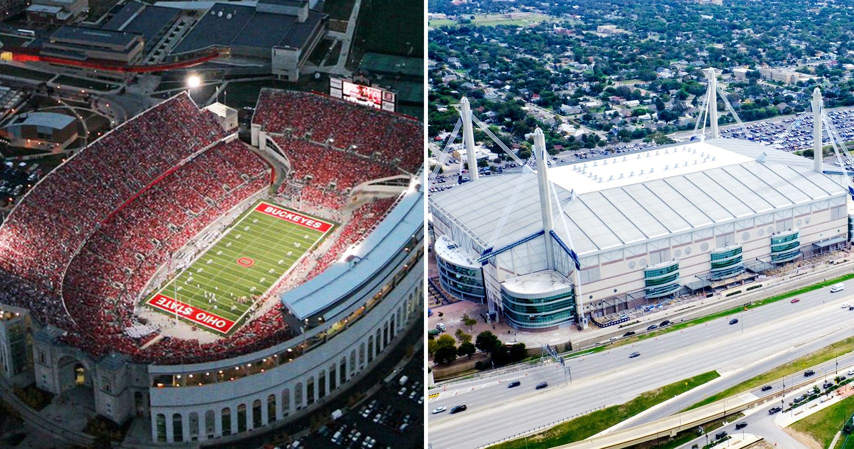 15 Stadiums That Have A Stunning Aerial View (And 15 That Look Like Dumps)