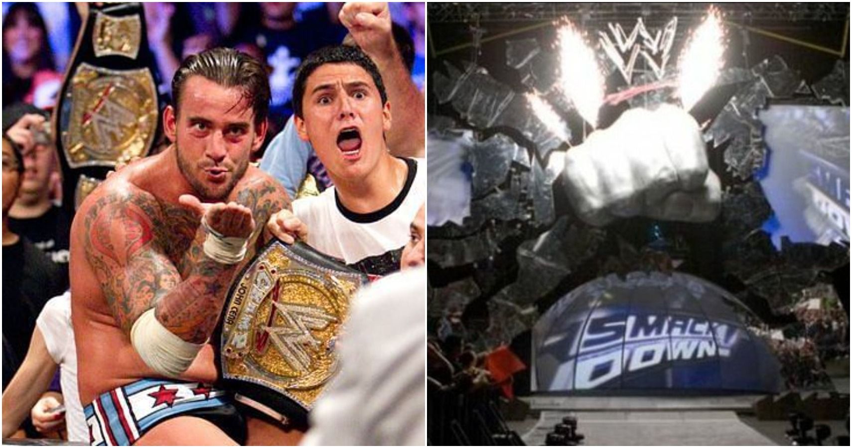 A Love Letter To Smackdown's Fist Titantron | TheSportster