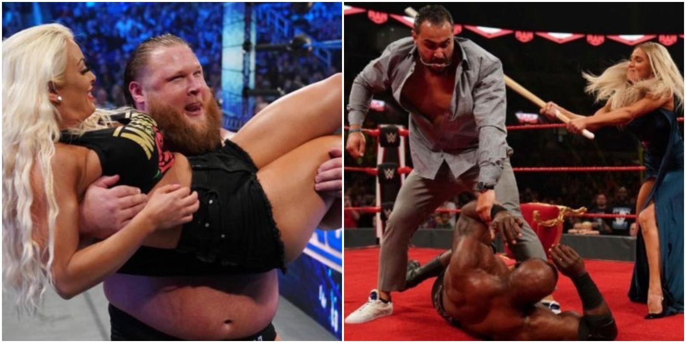 8 WWE On-Screen Couples That Split (& Why They Broke Up)